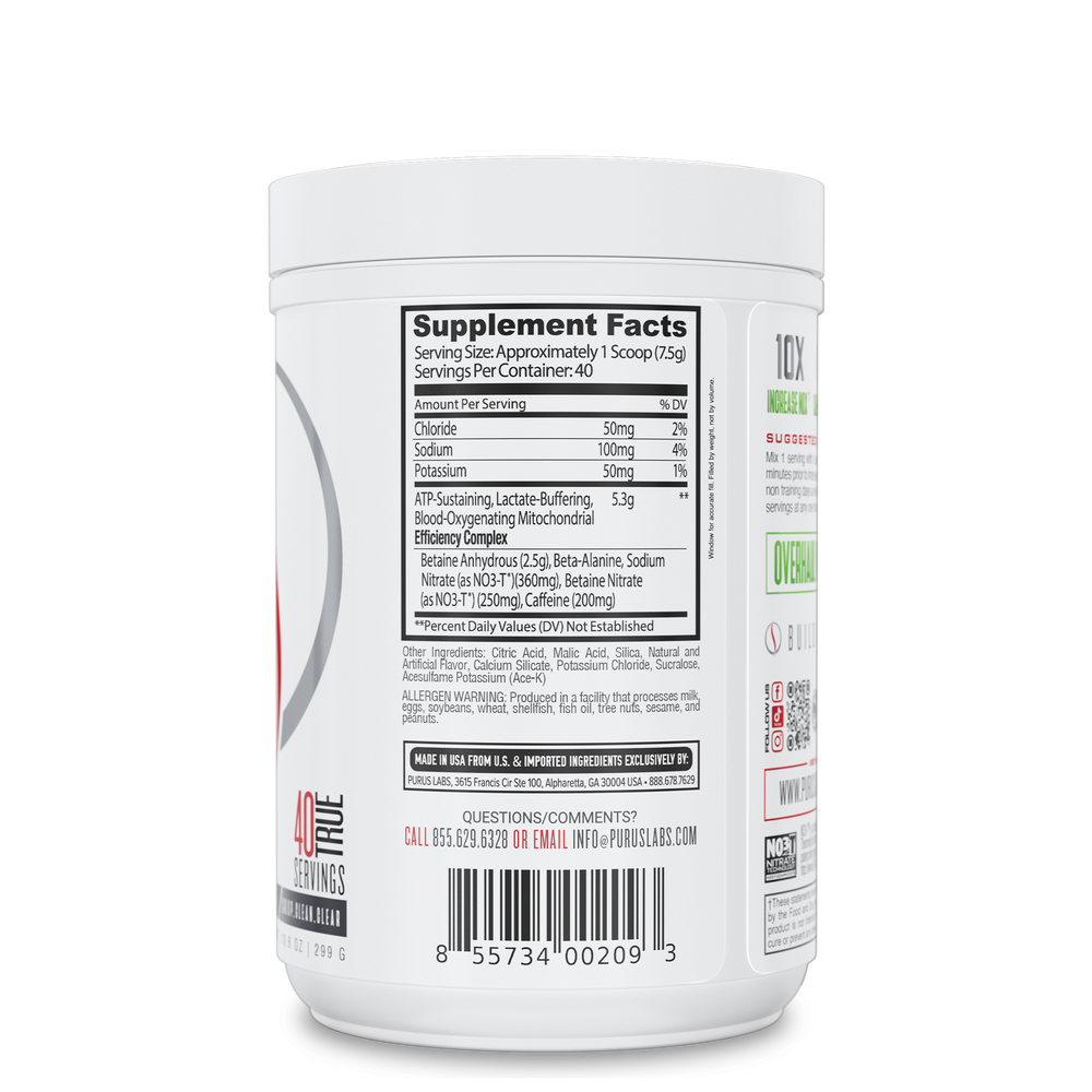 Purus Labs Purus Labs® NOXygen Powder - Pre-Workout Accelera