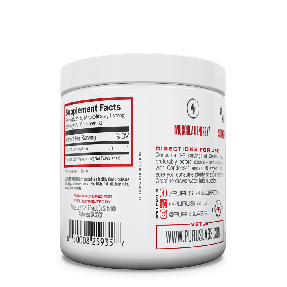 Purus Labs® NOXygen Powder - Pre-Workout Accelerator