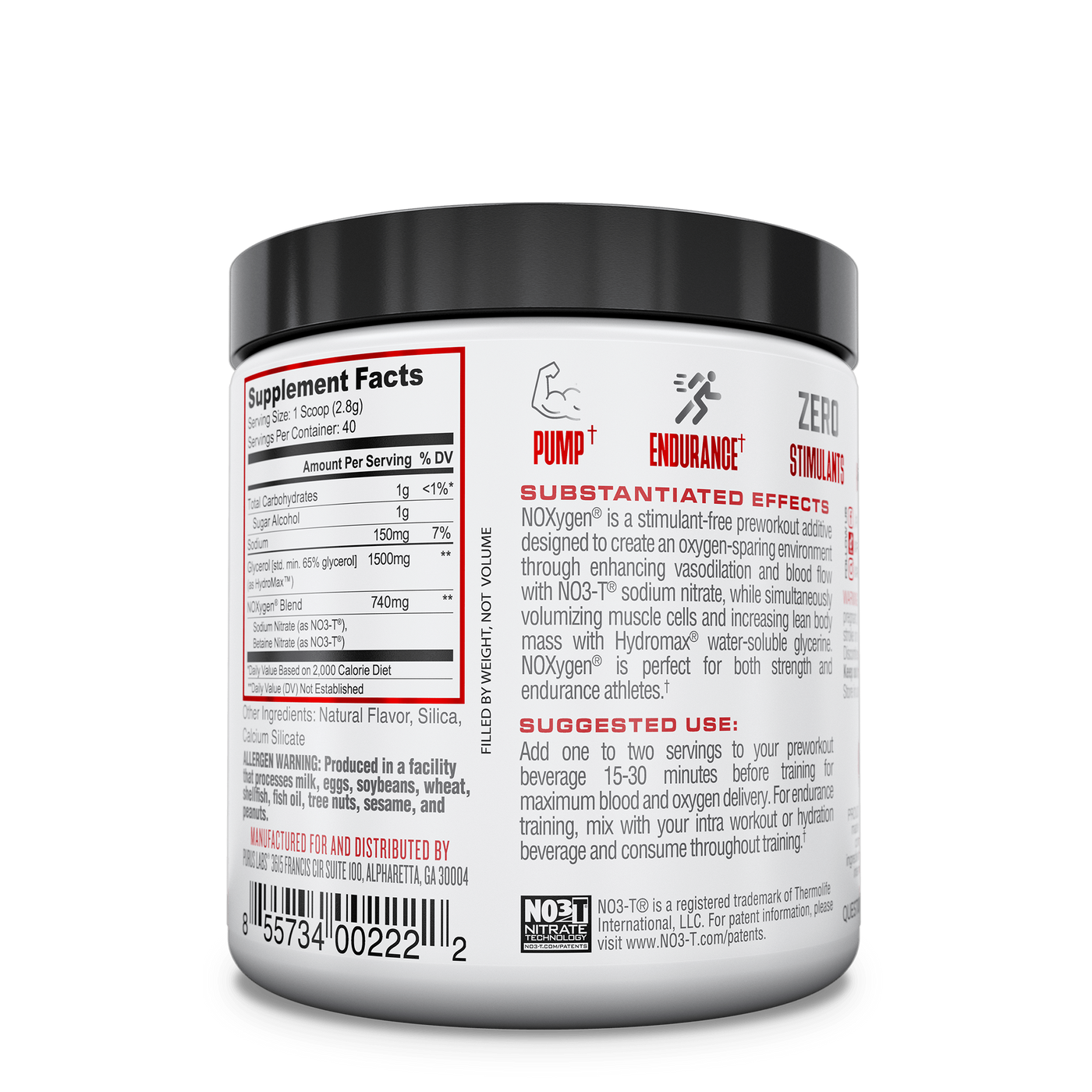 NOXygen Powder by Purus Labs